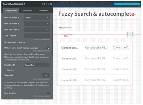 zq fuzzy search and autocomplete