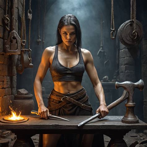 Female Blacksmith 02 By Pypypopo On Deviantart
