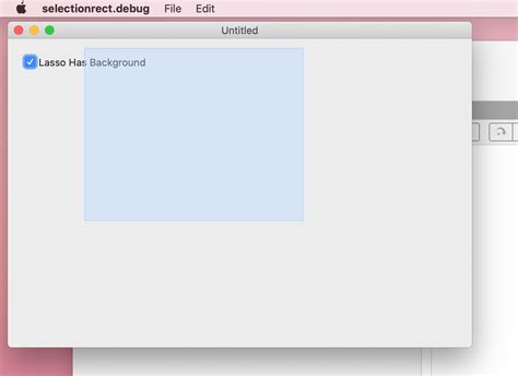 Use Mouse To Drag Draw A Selection Rectangle On Canvas Getting