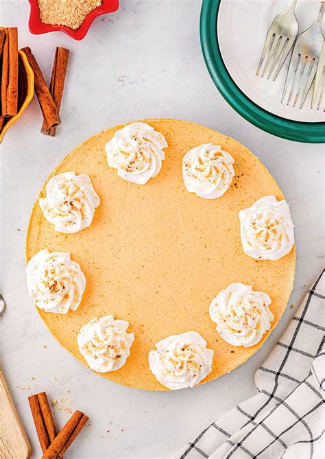 No Bake Pumpkin Cheesecake Mom On Timeout