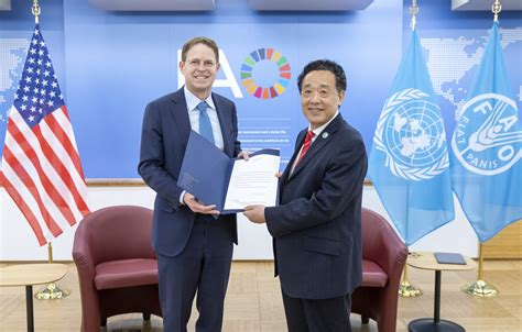 Ambassador Jeffrey Prescott Presents Credentials To The Food