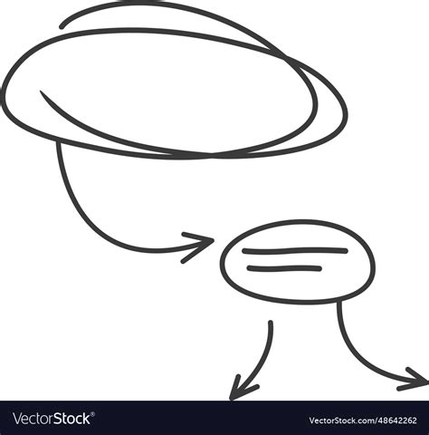 Algorithm Drawn Doodle Royalty Free Vector Image