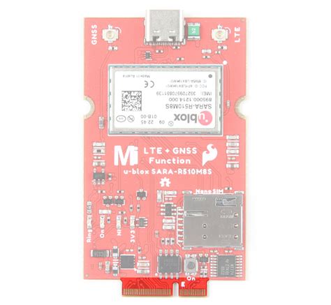 Hardware Overview Sparkfun Micromod Lte Gnss Function Board U Blox