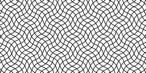 Premium Vector Waves Seamless Curvy Pattern Simple Wavy Line Seamless Pattern Background