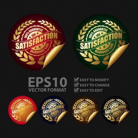 상품 필링 스티커 벡터 디자인 Eps Uidownload