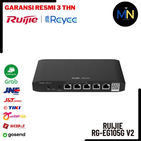 Jual Ruijie Rg Eg105g V2 Reyee Cloud Managed Router Shopee Indonesia