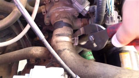 Diy How To Replace Install Thermostat Honda Accord √ Fix It Angel Youtube