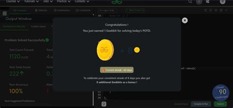 deepanshu khandelwal on linkedin codingmilestone geeksforgeeks continuouslearning gfgpotd…