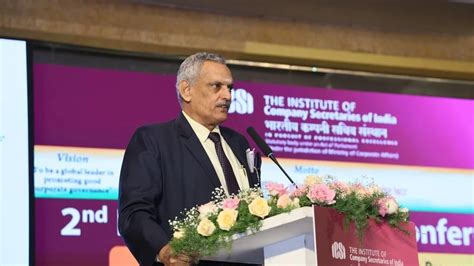 Need Huge Pool Of Company Secretaries To Manage Capital Flow Icsi