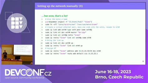 Rootful Networking With Rootless Podman Containers Devconfcz 2023