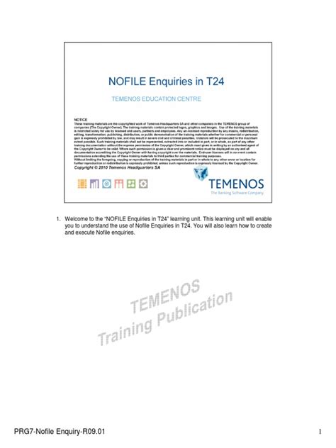 Prg7 Nofile Enquiry R10 Pdf Subroutine Parameter Computer Programming