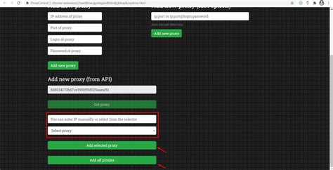 ProxyControl Browser Extension For Setup Proxy Server