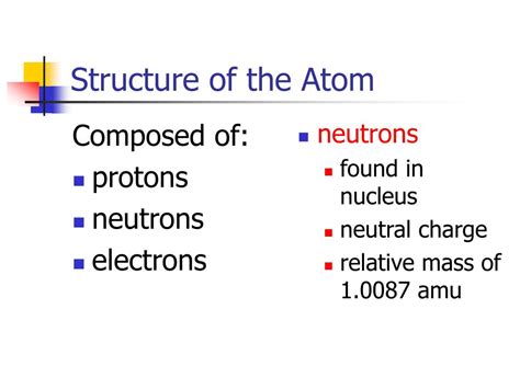 PPT Atomic Structure PowerPoint Presentation Free Download ID 6192419