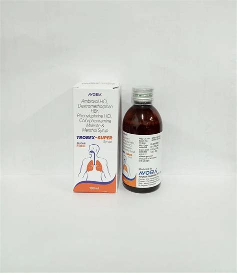 Ambroxol Syrup At ₹ 130 Bottle Ambroxol Hydrochloride Syrup In Panchkula Id 2853920100148