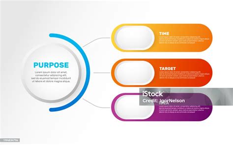 프리젠 테이션을위한 인포 그래픽 비즈니스 템플릿 인포그래픽의 개념입니다 타임 라인 인포 그래픽 디자인 벡터 및 마케팅 목적 아이디어 3차원 형태에 대한 스톡 벡터 아트 및