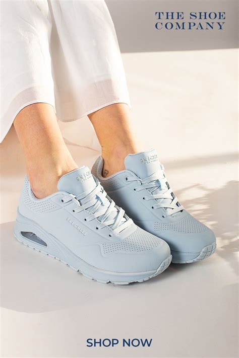 Skechers Womens Uno Frosty Kicks Sneaker The Shoe Company