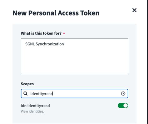 Creating And Configuring A Sailpoint Identitynow System Of Record Sgnl