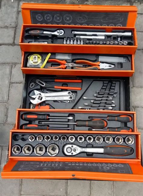 Folding Metal Tool Box With 85 Tool Sets In Lagos Island Eko Hand Tools Mc Kenny Jiji Ng