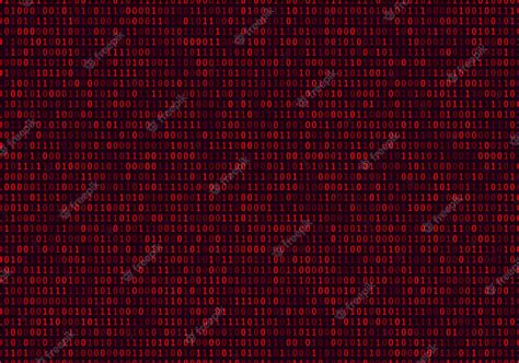 Premium Vector Streaming Binary Code Background