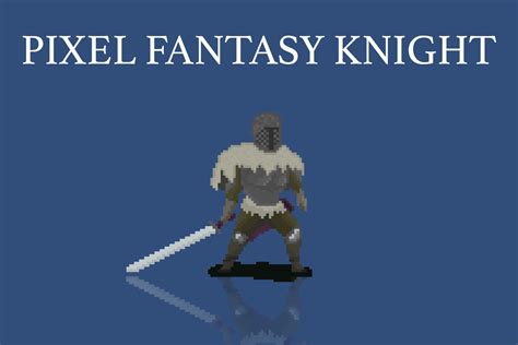 pixel fantasy knight short sword 2d characters unity asset store