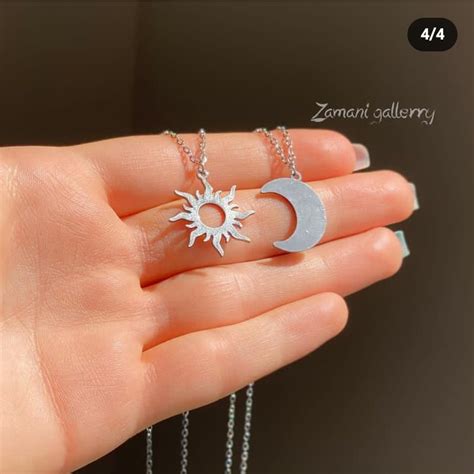 گردنبند ست ماه و خورشید