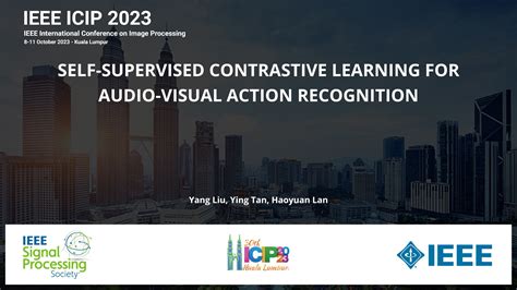 Self Supervised Contrastive Learning For Audio Visual Action