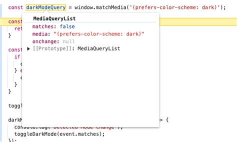 Media Queries My Javascript Code Is Unable To Detect Chromes Light