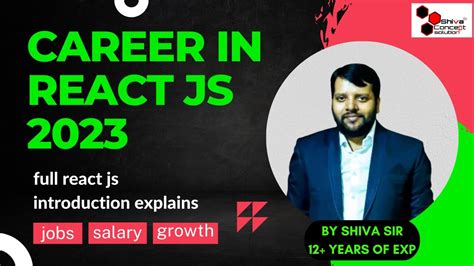Career In React Js 2023 Full Detail Introduction Of React Js Salary In React Js Job In