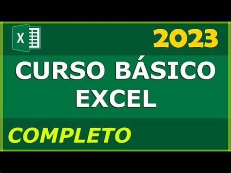 Curso de Excel Gratis Básico intermedio y avanzado