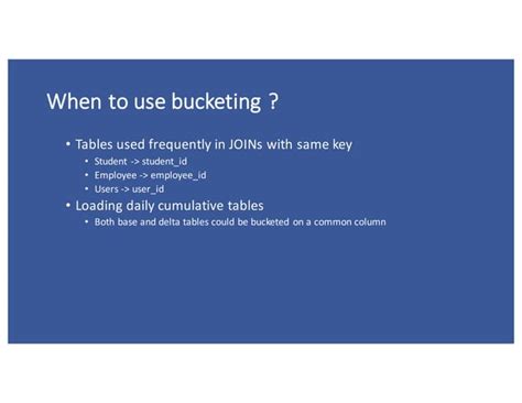 Hive Bucketing In Apache Spark With Tejas Patil Pdf Databases Computer Software And