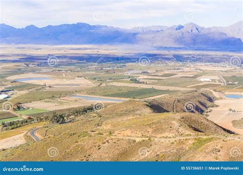 Gydo Pass Between Ceres And Citrusdal Western Cape In South Afr Stock