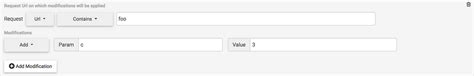 Introducing Query Param Rule Modification Of Query Parameters Is One