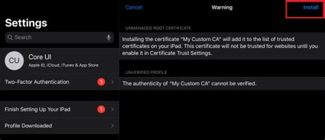 Create Certificates For Safari On Ios And Ipados Platforms Crestron