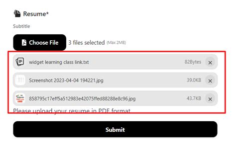 File Upload Field Setup In Bit Form Bit Form