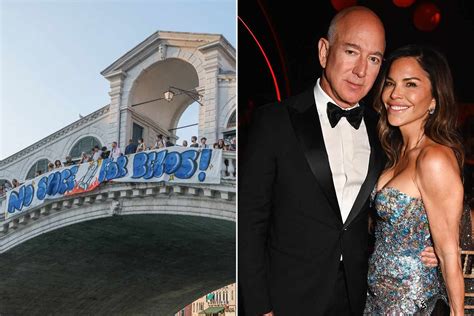 Jeff Bezos And Lauren Sánchezs Wedding Draws Protests In Venice