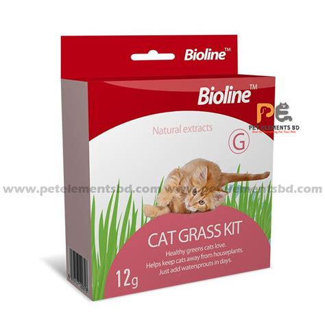 Bioline Cat Grass Kit 12g Pet Elements Bd