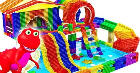 Coloring Book Games Playground And Dinosaur