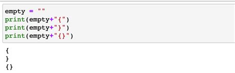 How To Print Brackets In Python Askpython