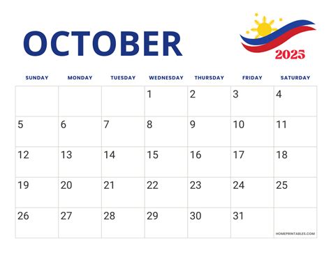 Free Philippine Calendar 2025 With Holidays