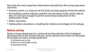 Coring PPTX
