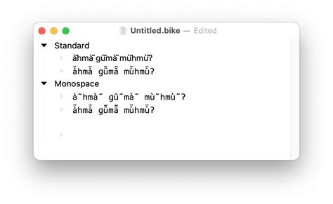 Custom Monospaced Font For Code Blocks Bike Outliner Hog Bay Software Support
