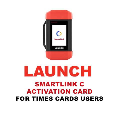 Launch Smartlink C Activation Card For Times Cards Users Mk3