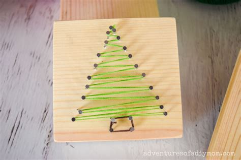Christmas String Art — Adventures Of A Diy Mom