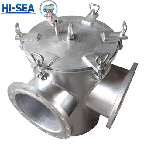 Cast Steel Basket Type Strainer