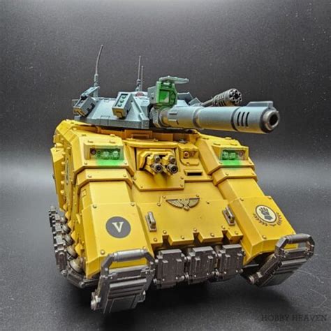 Warhammer 40k Imperial Fists Repulsor Executioner Tank Painted