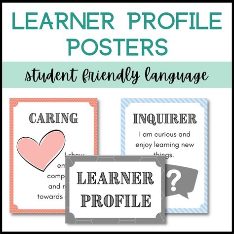 In Learner Profile Poster Etsy