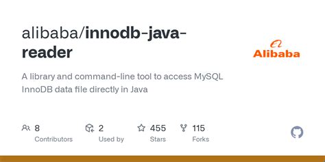 github alibaba innodb java reader a library and command line tool to access mysql innodb data
