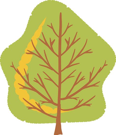 The Autumn Tree Png Image PNG