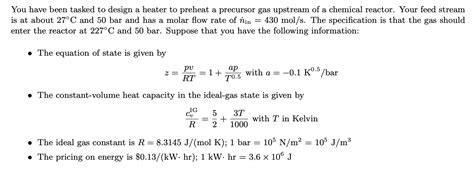 Solved A Draw An Annotated Schematic Of The Process