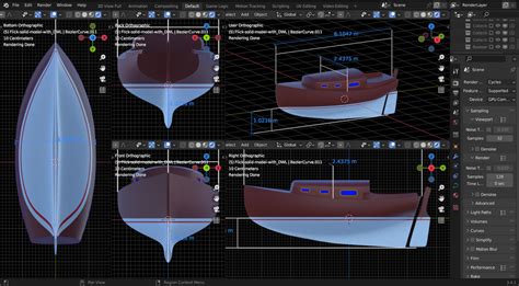 Flicka 20 Sailboat 3d Model For Freeship Cad